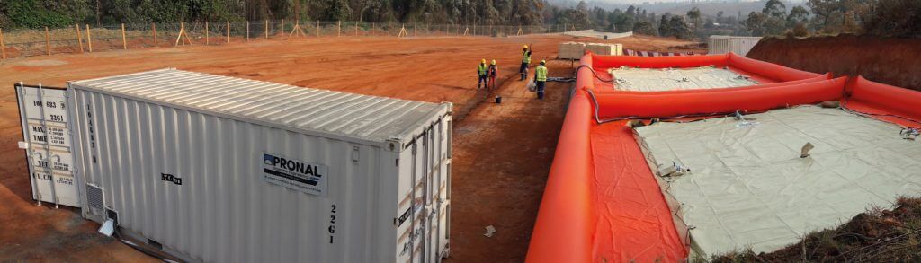 Flexible/Inflatable solutions dedicated to Fuel operations | Pronal