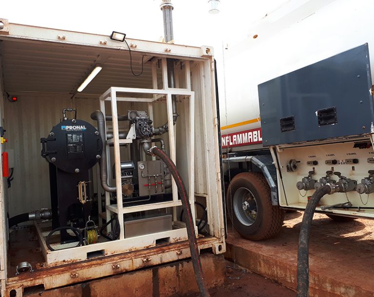 Fuel unloading and loading with our MPFM | Pronal