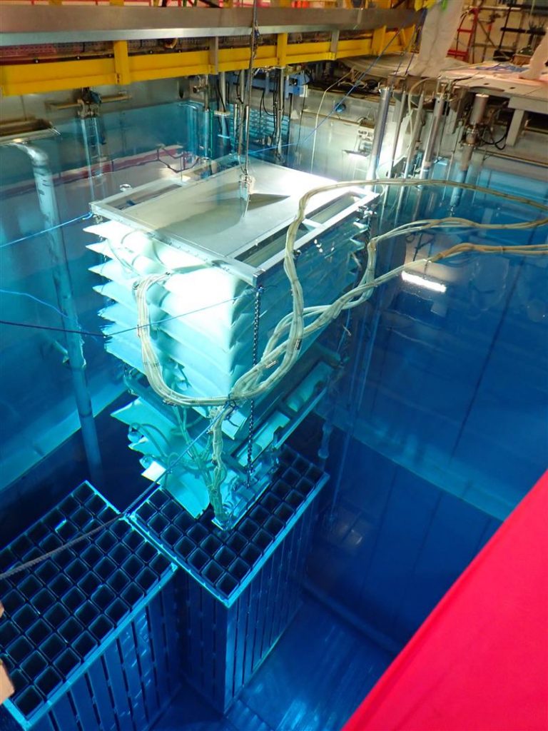 Nuclear lifting cushions to lift fuel storage racks | Pronal