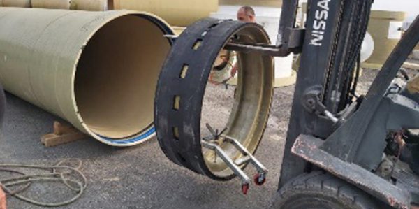 Pipe coupling test: a jack to test the couplings | Pronal