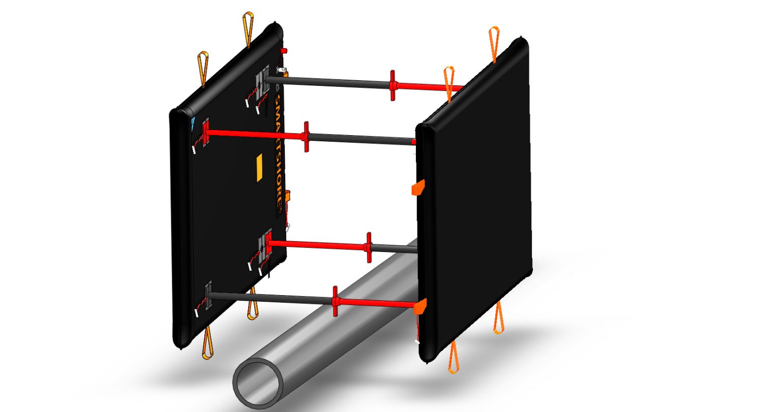 How to install the inflatable trench shield easely and quickly