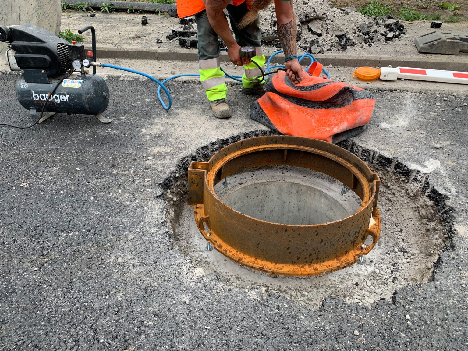 How to install an inflatable formwork - JB QUALIFIX