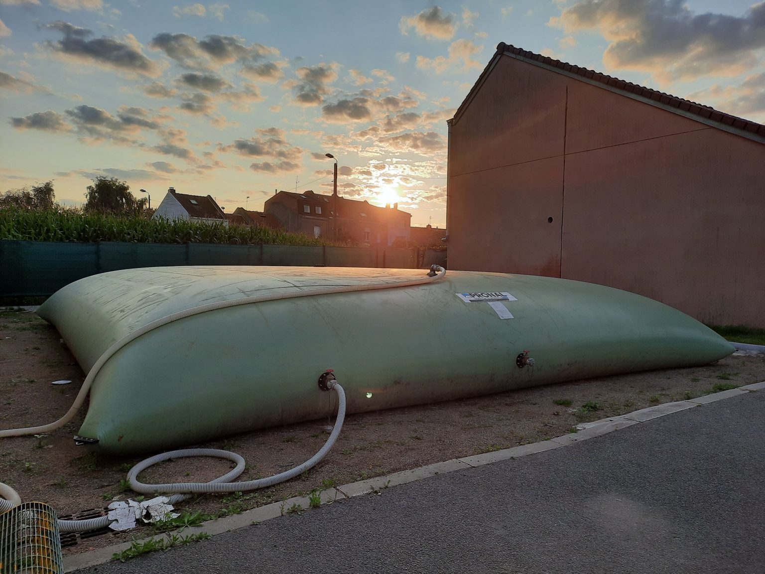 Citerne souple eau de pluie - Possibilité de Sur-Mesure | Pronal