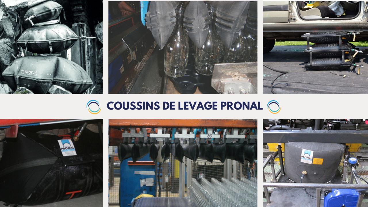 Coussins de levage Pronal : sécurité et performance optimale